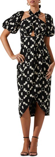 ASTR the Label Hailey Puff Sleeve Dress | Nordstromrack