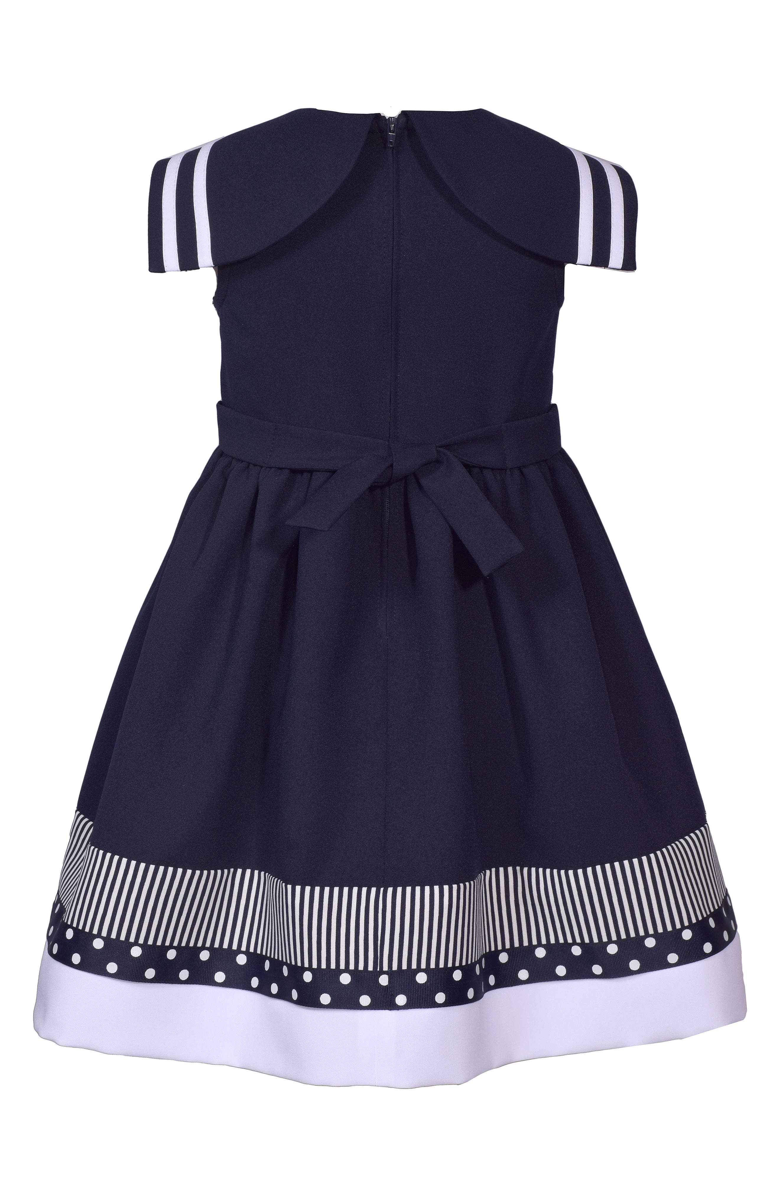 Kids' Dot Stripe Nautical Dress (Women) | Nordstromrack