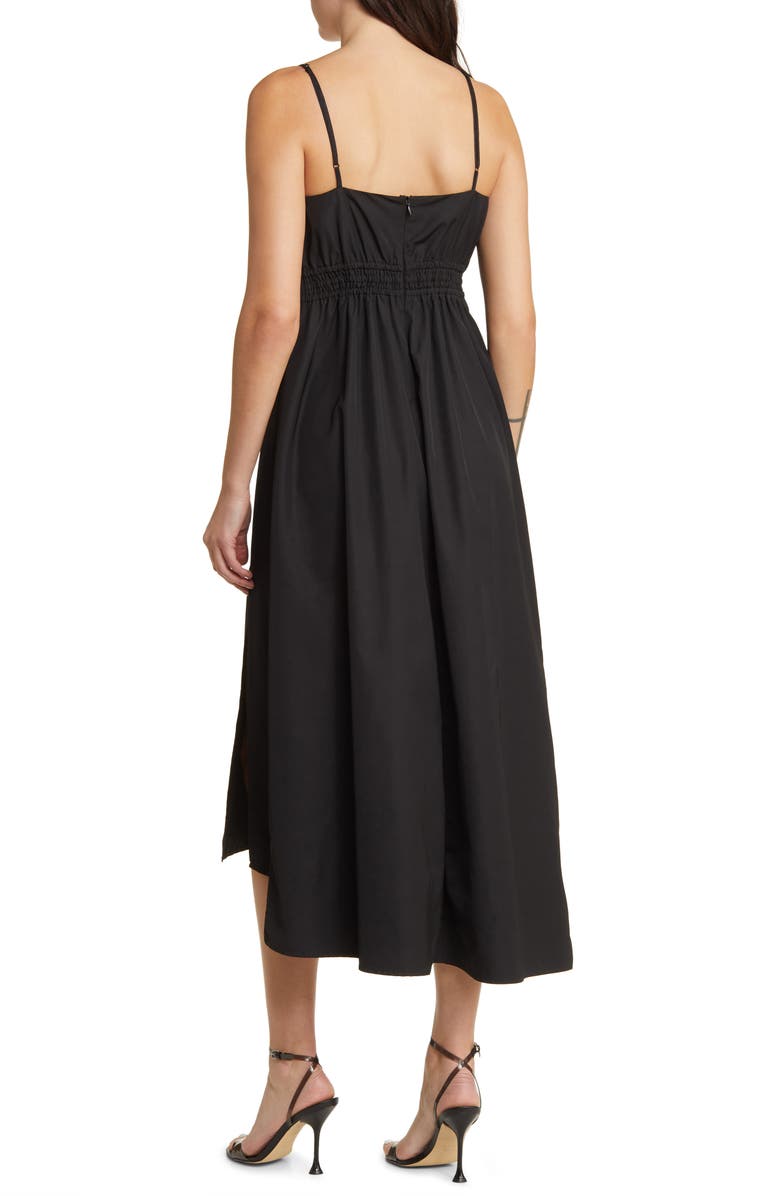 Du Paradis Smock Waist Detail Midi Dress | Nordstromrack
