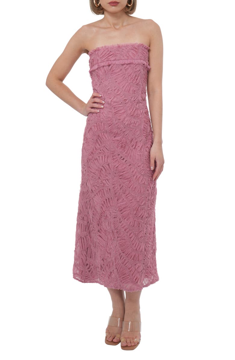Adelyn Rae Strapless Midi Dress | Nordstromrack