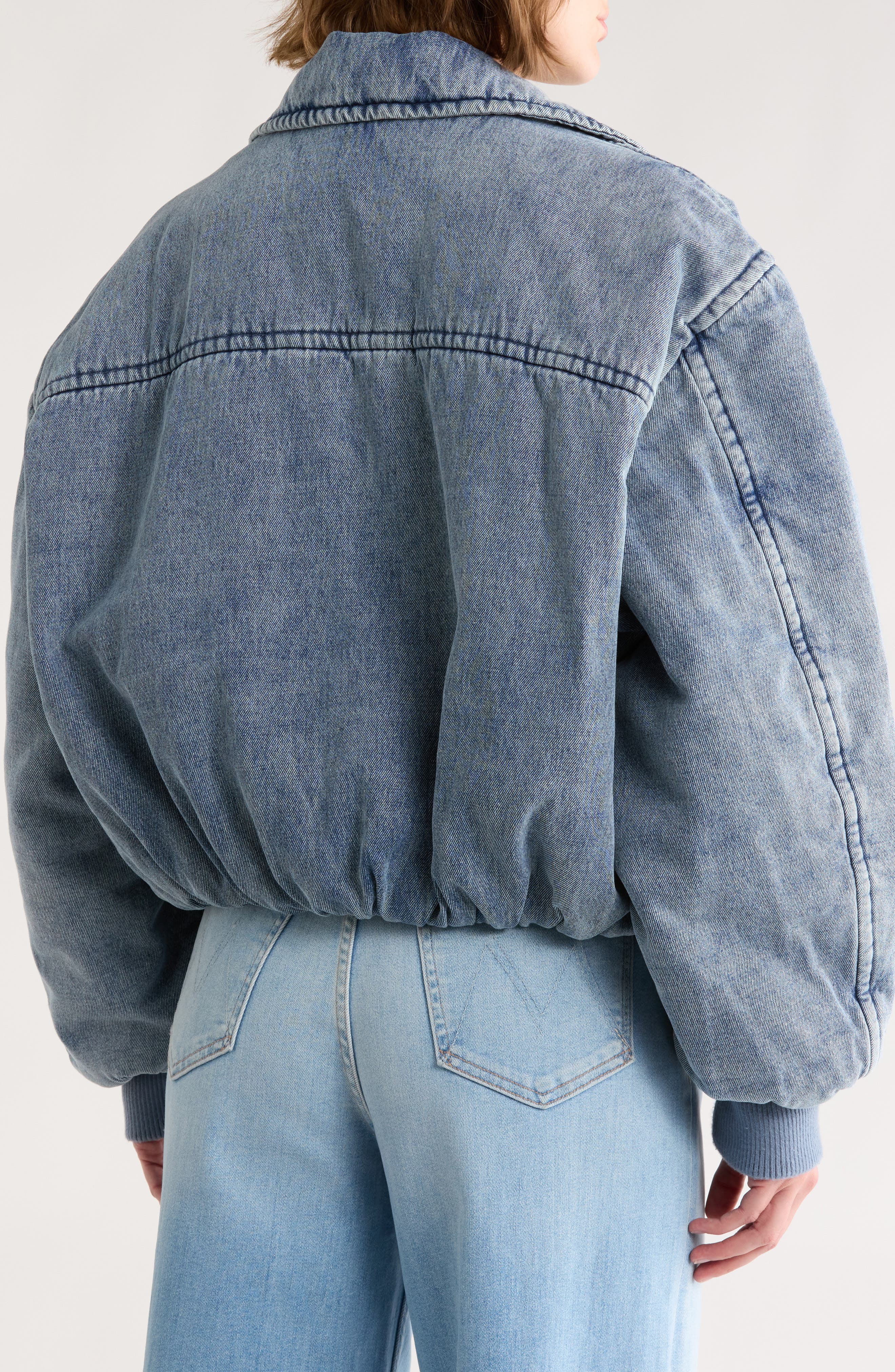 Good American Denim Bomber Jacket | Nordstromrack