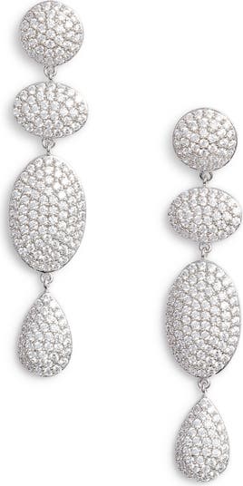 Nordstrom Pavé Spheres Multishape Drop Earrings | Nordstrom