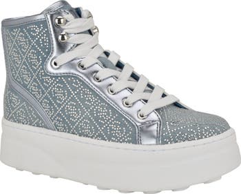 GUESS Queenly High Top Platform Sneaker (Women) | Nordstrom