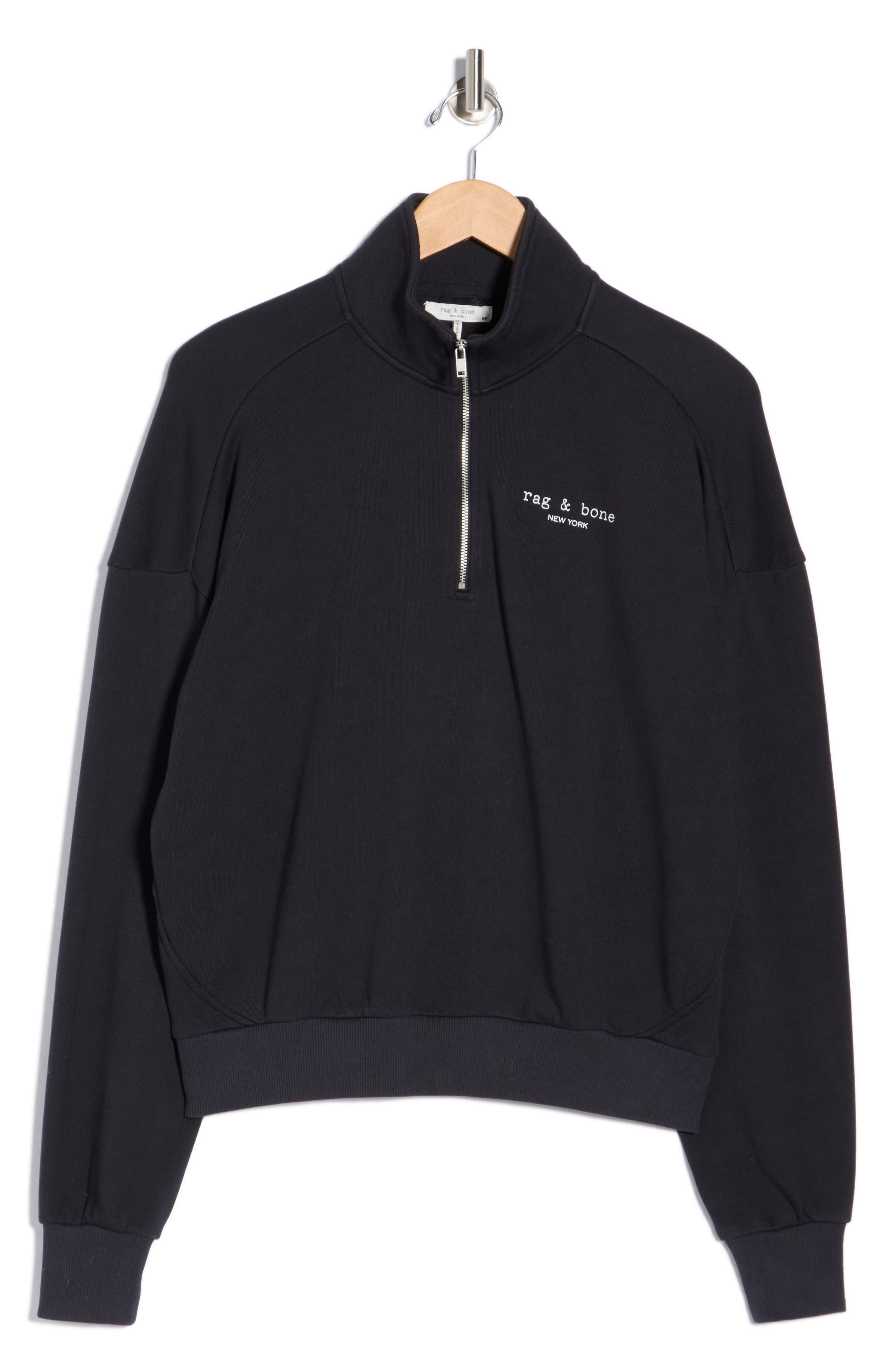 rag & bone Terry Half Zip Pullover | Nordstromrack