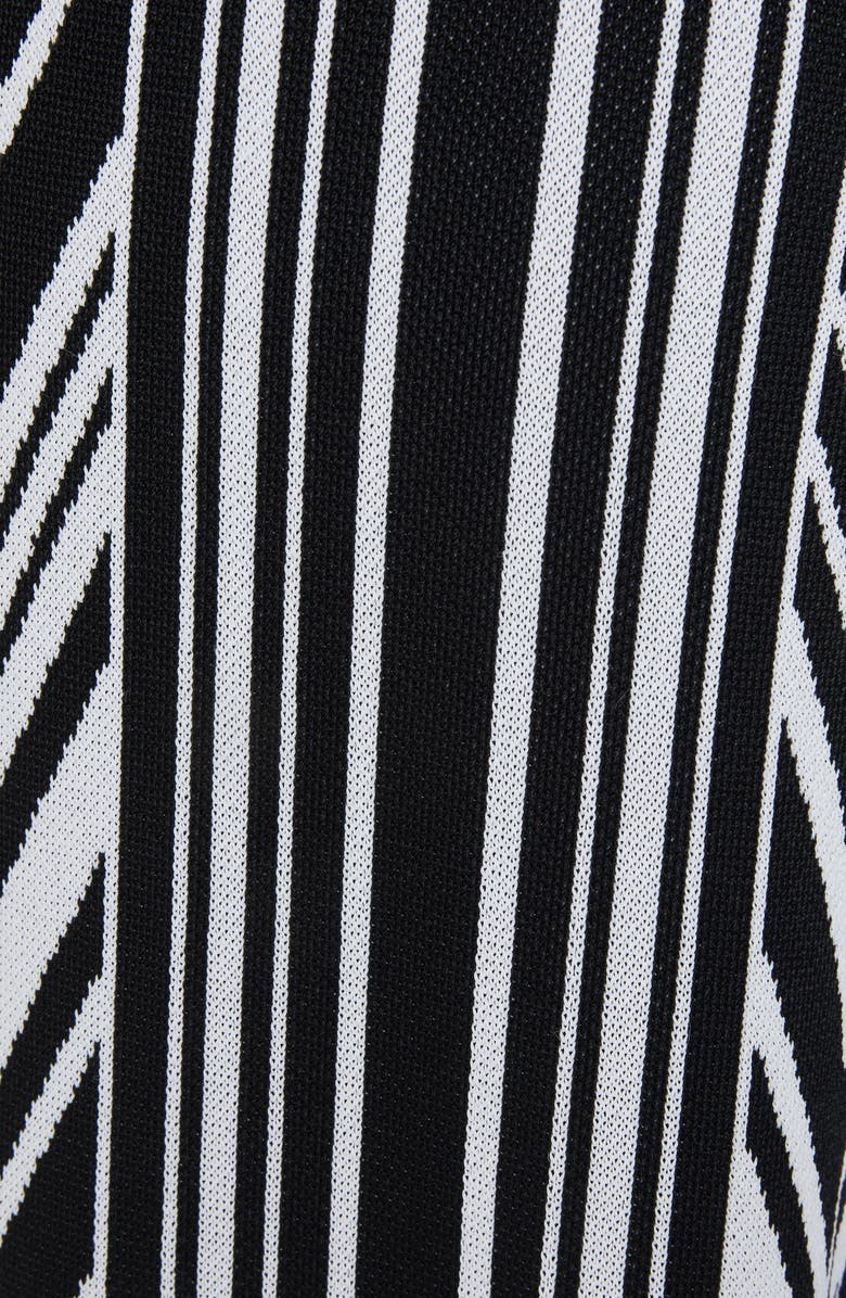 Balmain Chevron High Waist Straight Leg Pants | Nordstrom