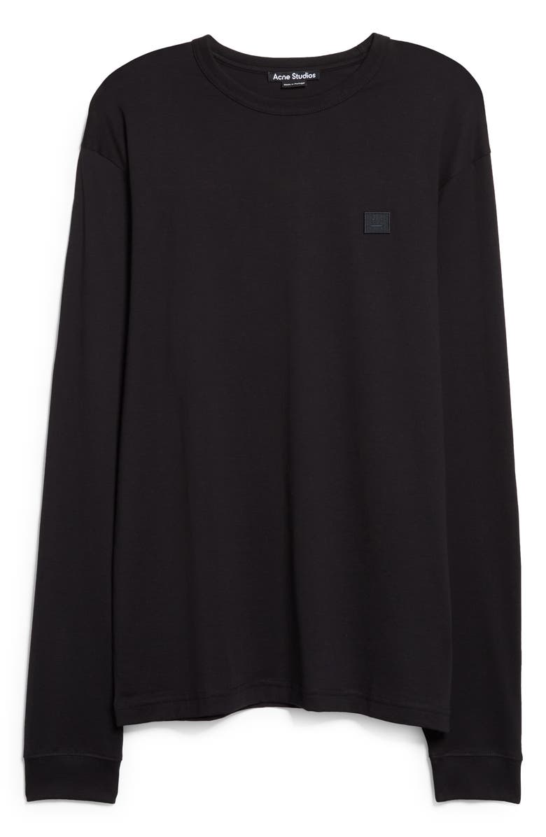 Acne Studios Eisen Face Patch Organic Cotton T-Shirt | Nordstromrack