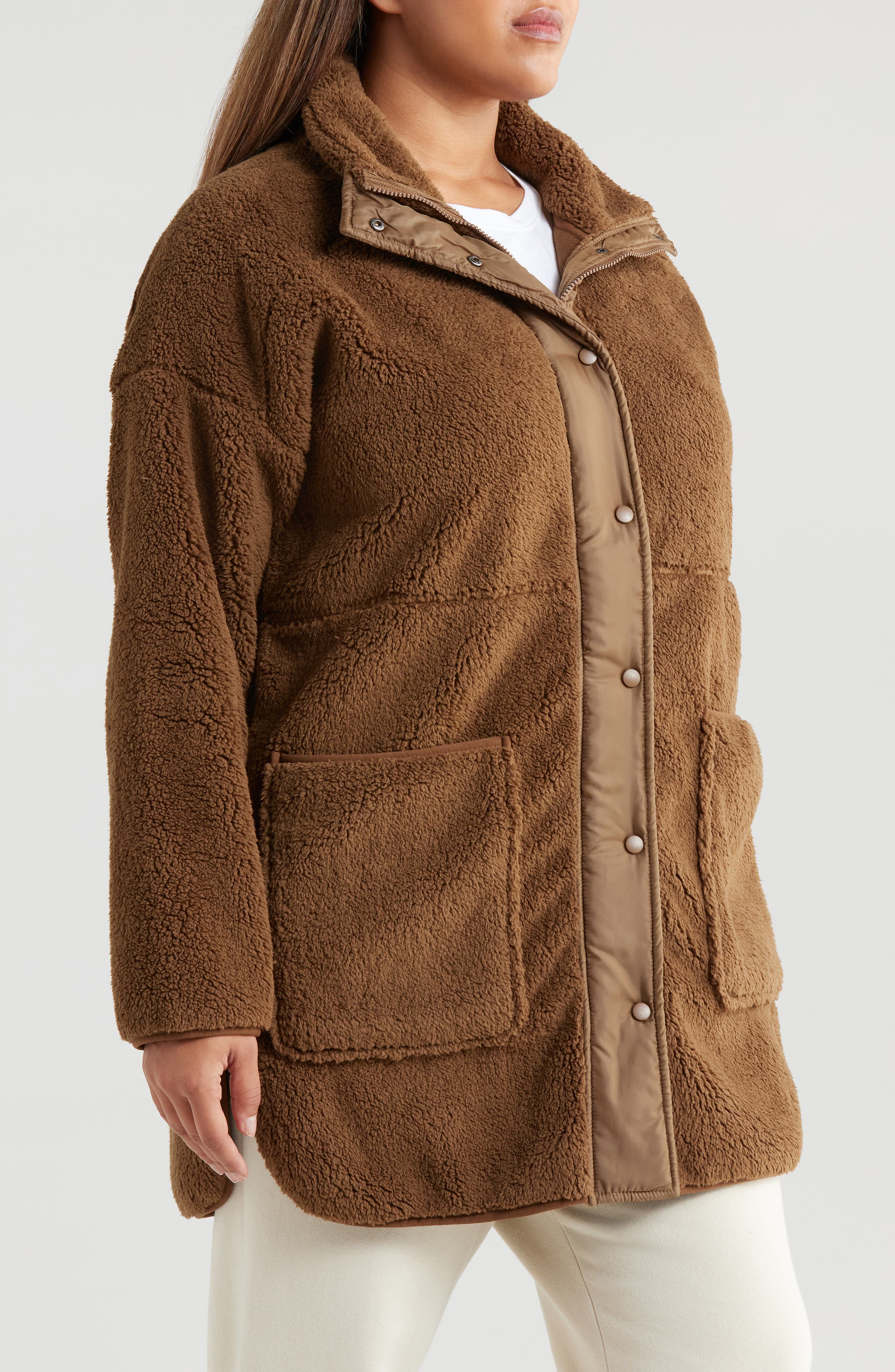 Zella Faux Shearling Jacket | Nordstromrack
