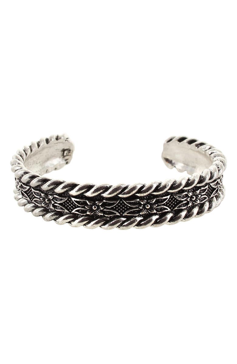 OLIVIA WELLES Floral Twist Cuff Bracelet | Nordstromrack