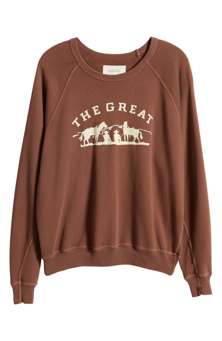 THE GREAT. The College Gaucho Graphic Sweatshirt | Nordstromrack