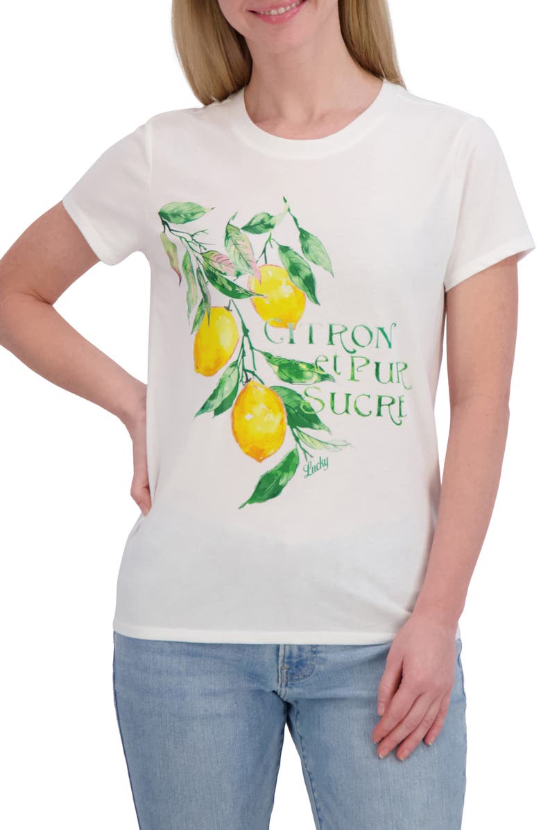 Lucky Brand Lemon Graphic T-Shirt | Nordstromrack