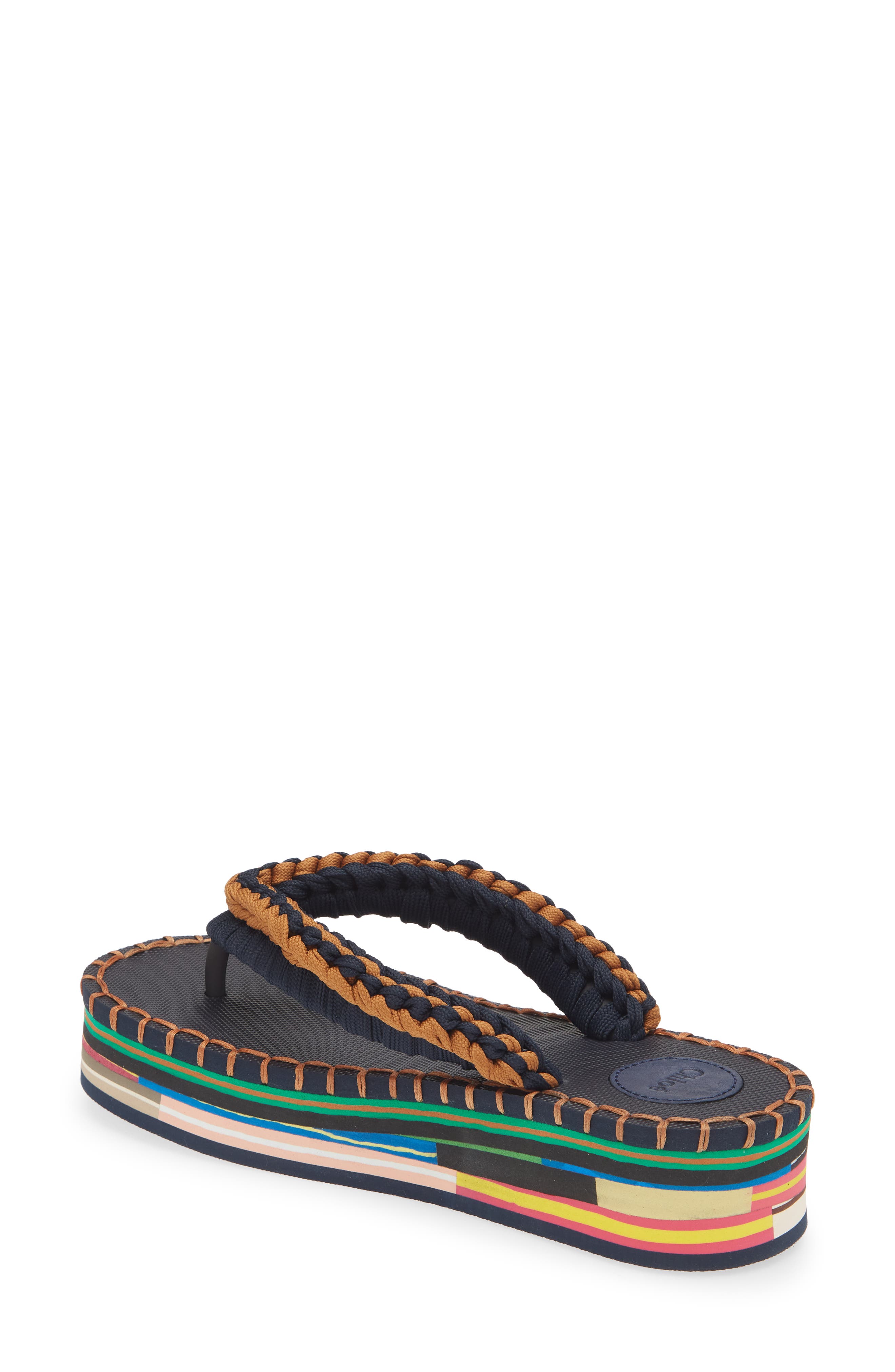 Chloé Lou Platform Flip Flop (Women) | Nordstromrack