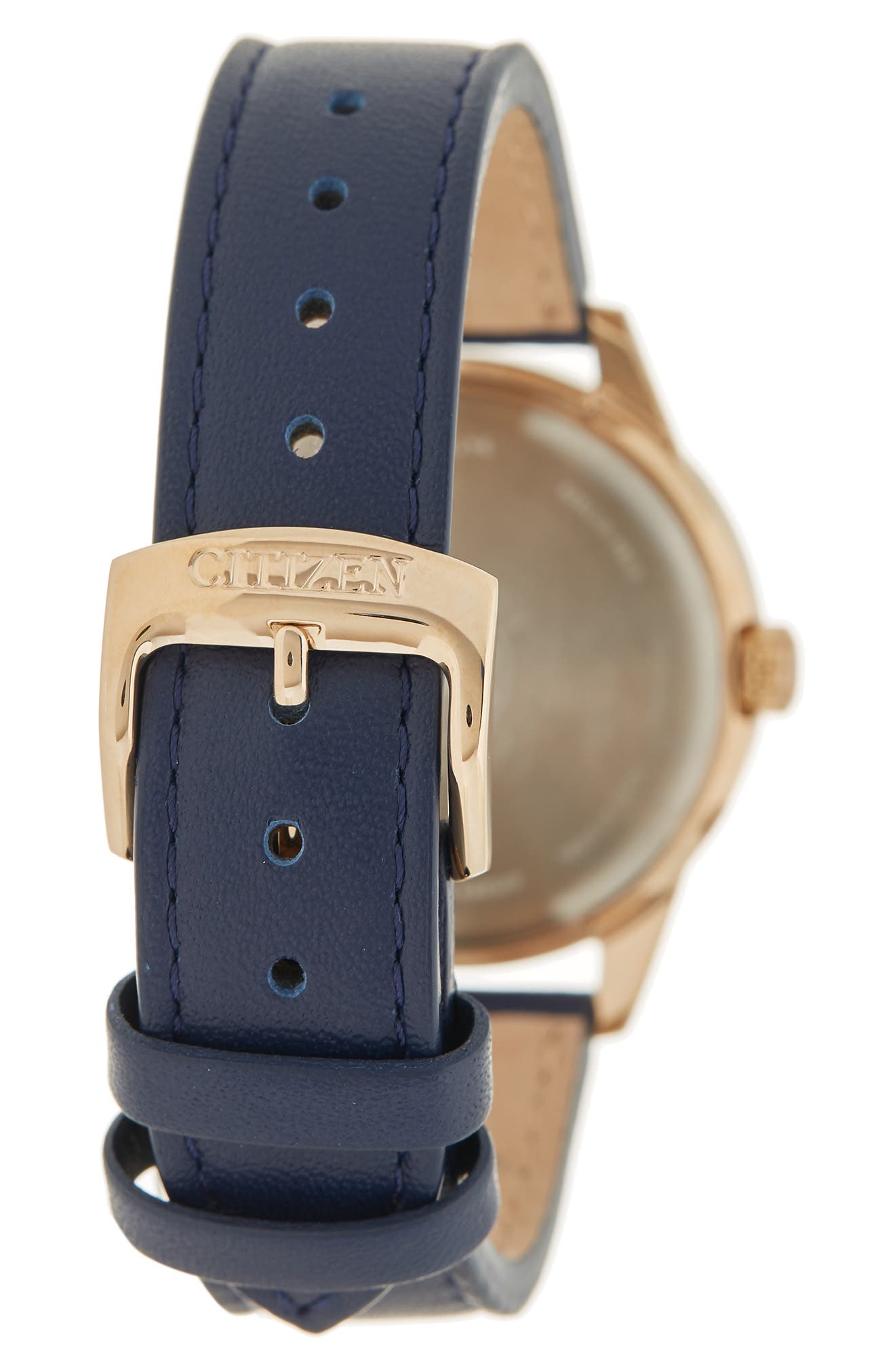 Citizen Women's World Time Eco-Drive Rose Gold White Dial Watch, 36mm ...