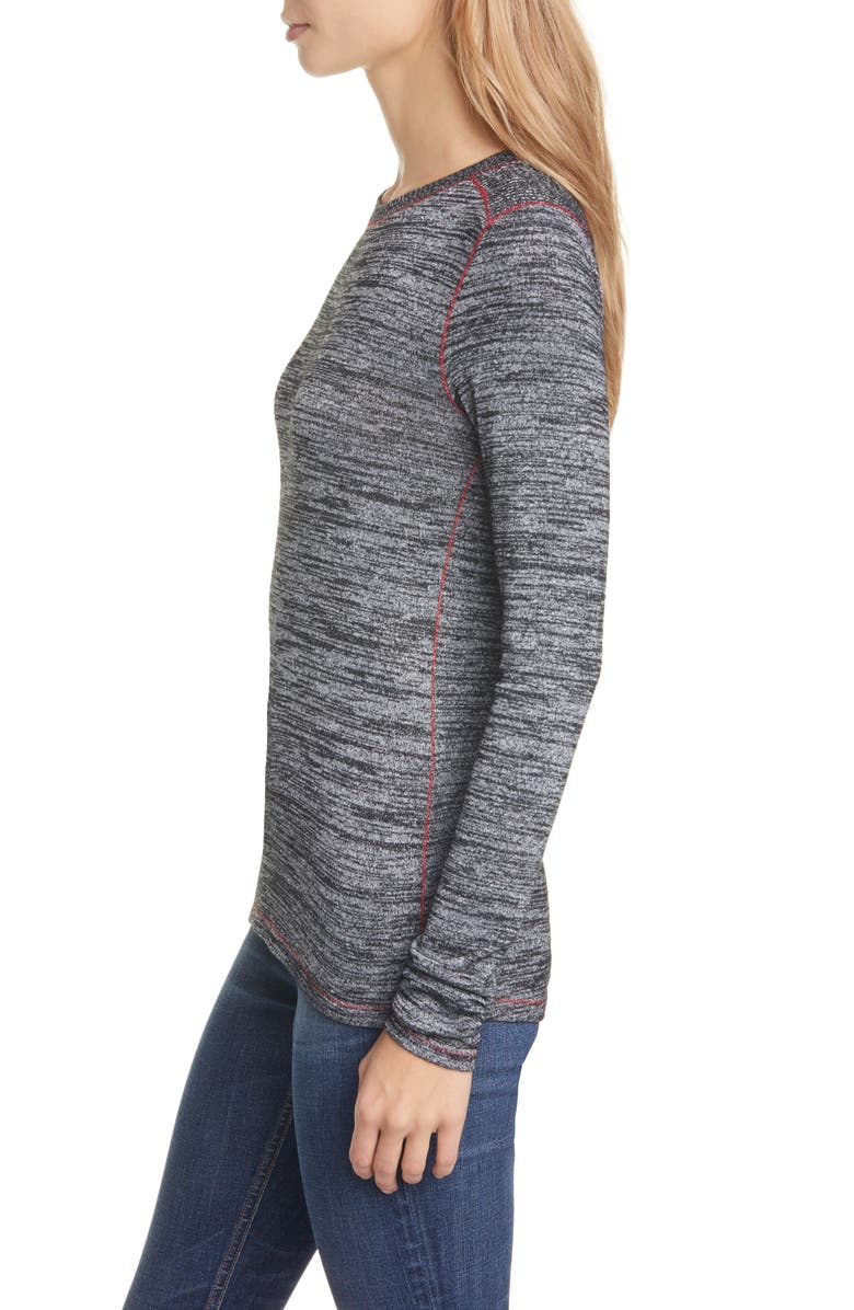 rag & bone Avryl Space Dye Crewneck Top | Nordstromrack