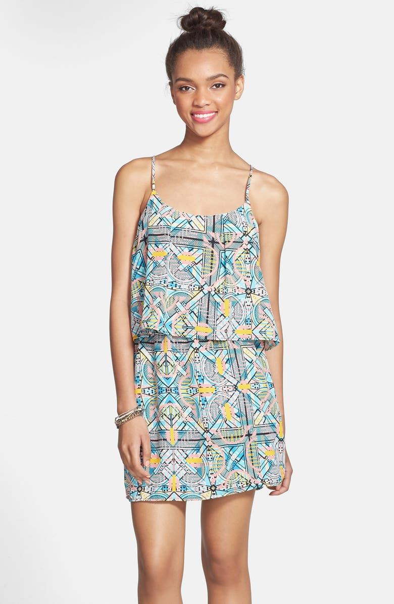 EVERLY Print Popover Dress | Nordstrom