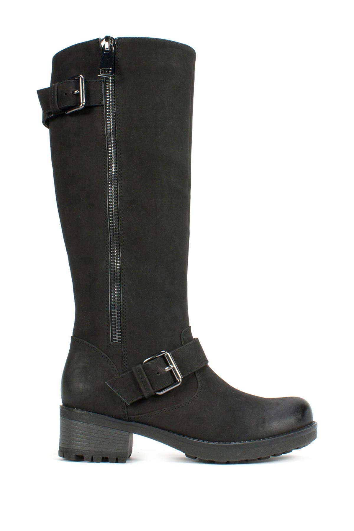 White Mountain Footwear Blackbird Faux Leather Riding Boot | Nordstromrack