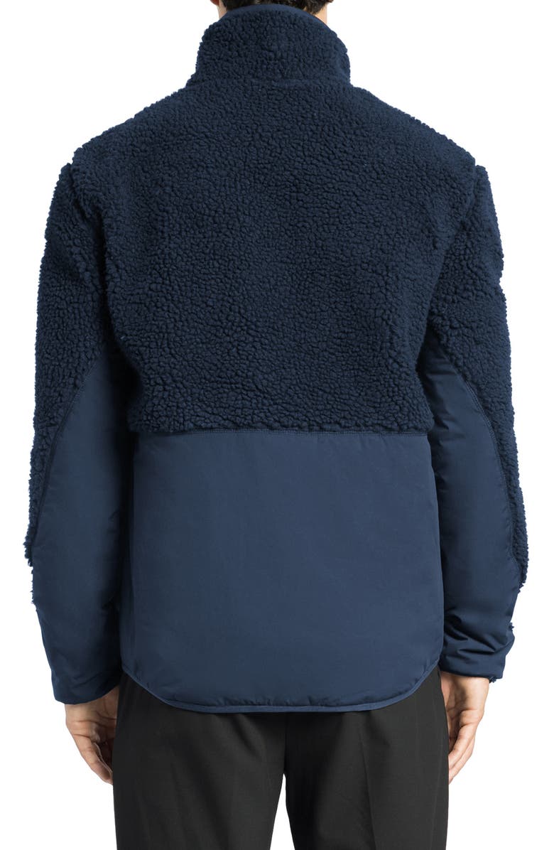 nobis Textured Fleece Water Repellent Zip-Up Jacket | Nordstrom
