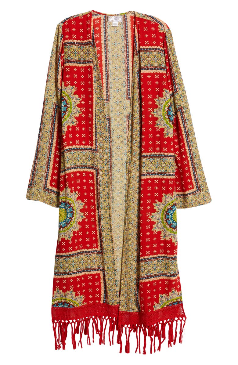 Band of Gypsies Erica Longline Cardigan | Nordstrom