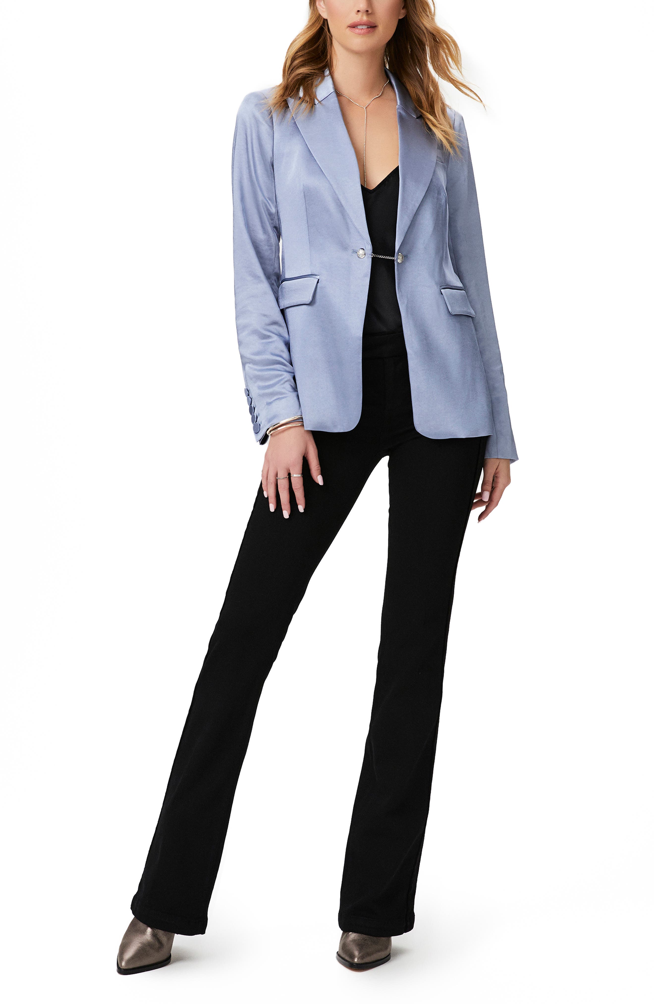 PAIGE Serren Satin Blazer | Nordstromrack