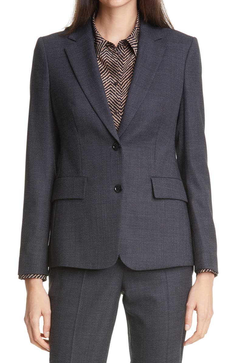 BOSS Jabielle Stretch Wool Suit Jacket | Nordstrom