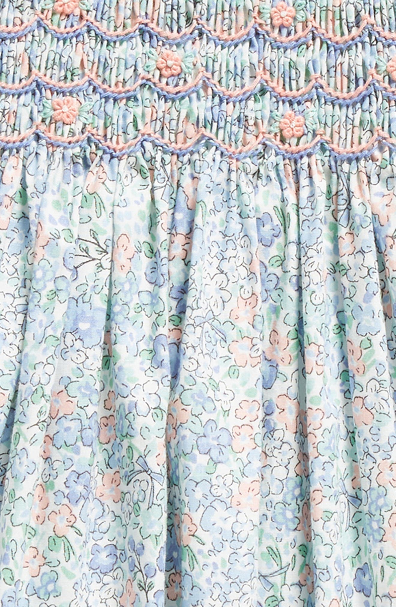 Rachel Riley Floral Smocked Cotton Dress & Bloomers | Nordstrom