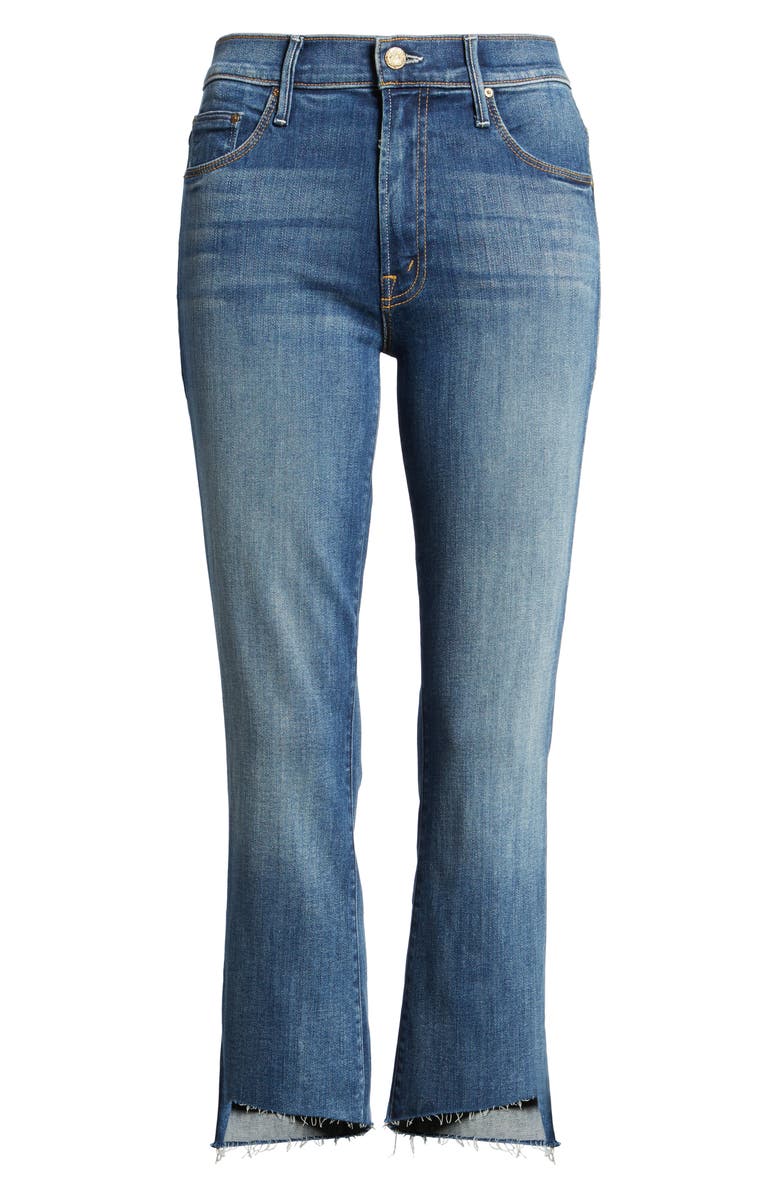 MOTHER 'The Insider' Crop Step Fray Jeans | Nordstromrack