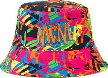 MCM Reversible Cubic Camouflage Print Bucket Hat | Nordstrom