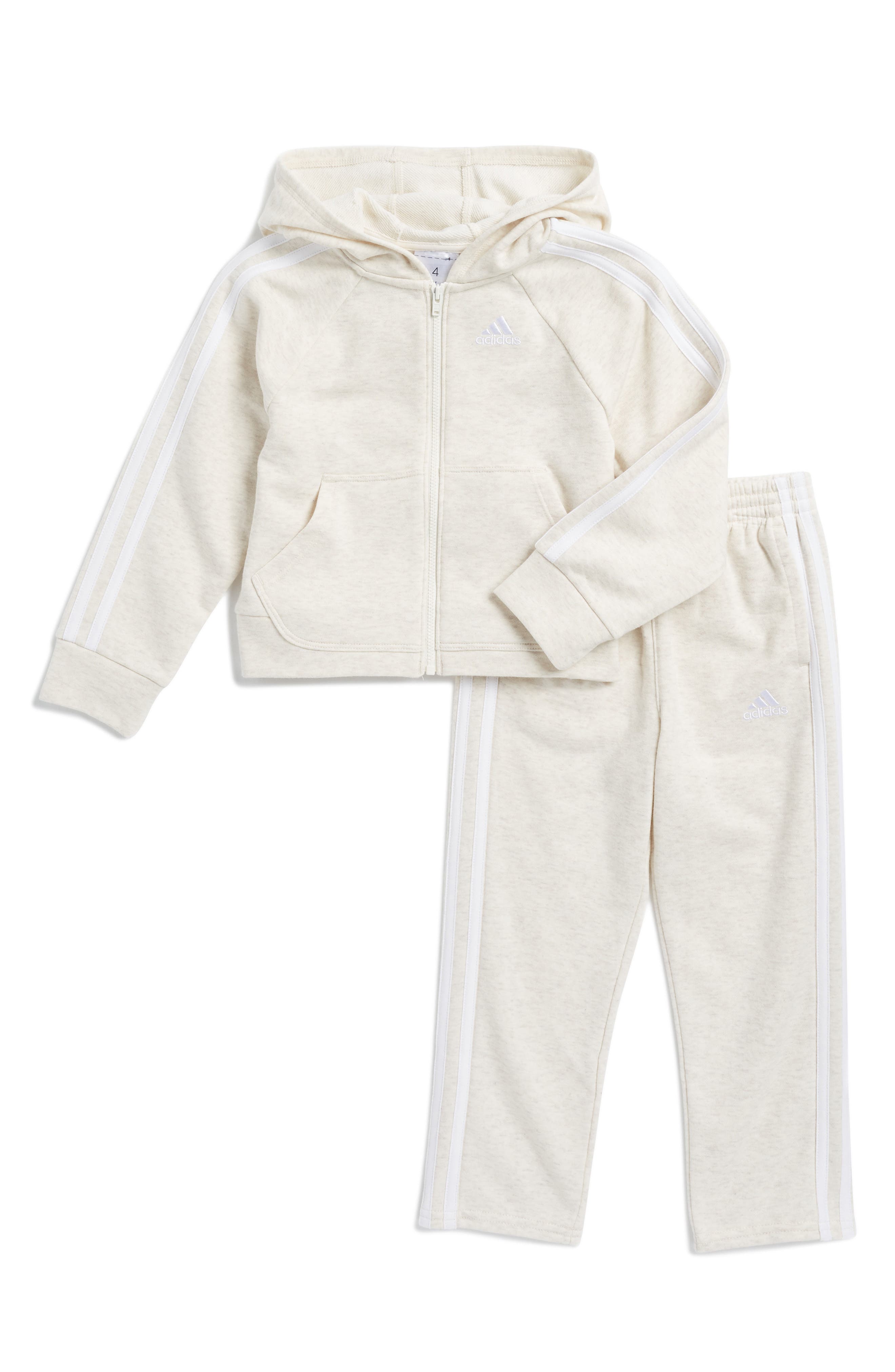 adidas Kids' French Terry Zip Hoodie & Pants Set | Nordstromrack