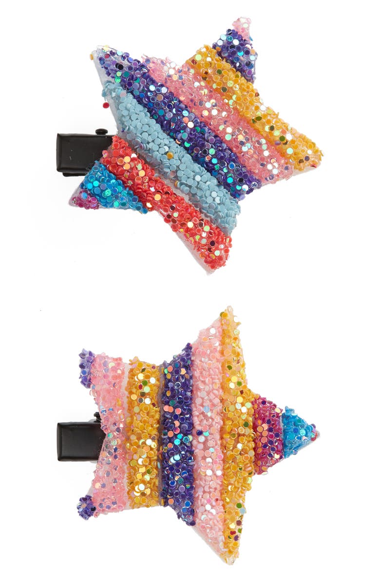 Manière Assorted 2-Pack Rainbow Star Hair Clips | Nordstromrack