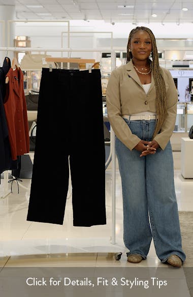 NYDJ Teresa High Waist Wide Leg Jeans with Patch Pockets | Nordstromrack