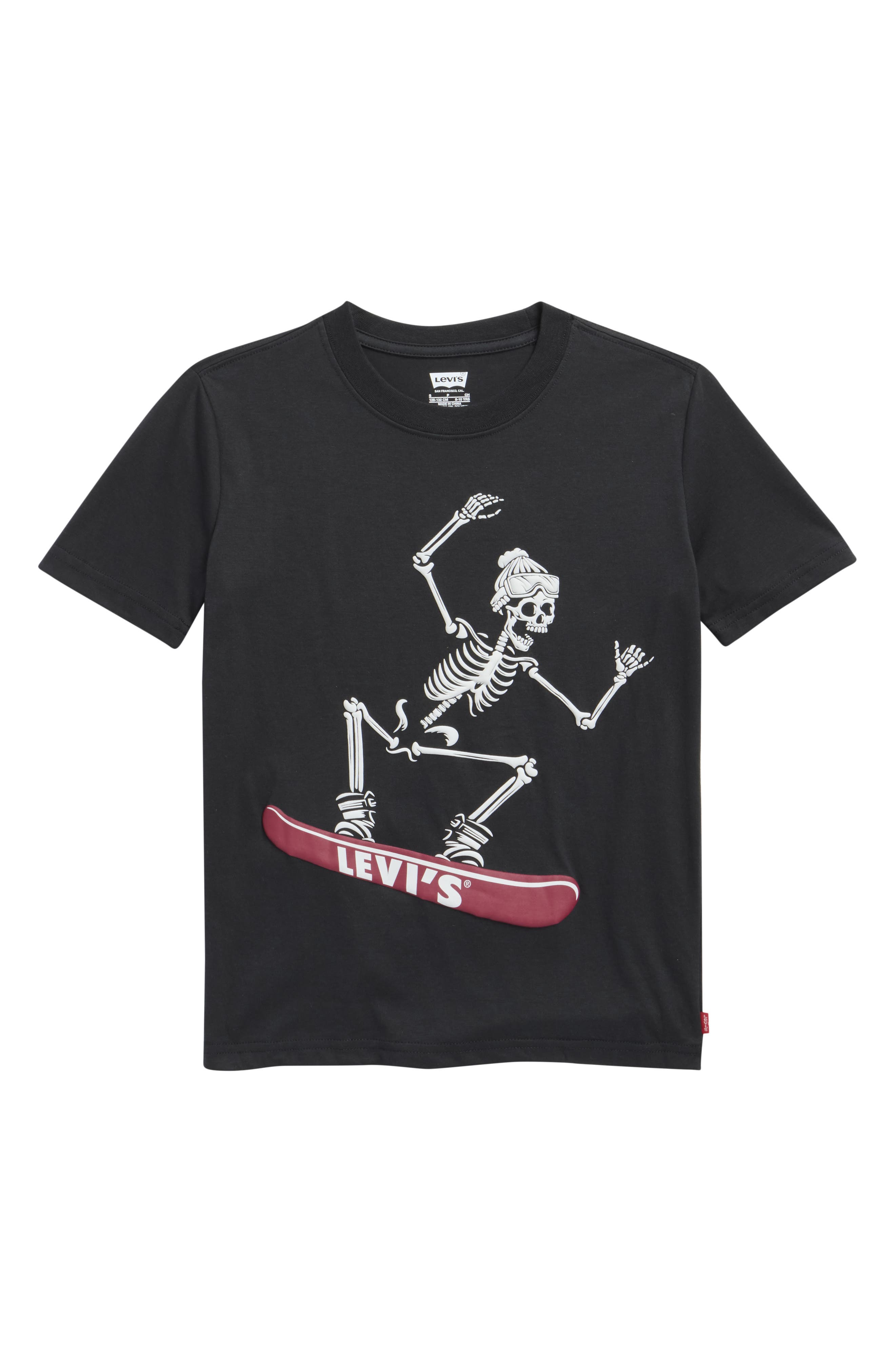 Levi's Kids' Shredding Skeleton Graphic T-Shirt | Nordstromrack