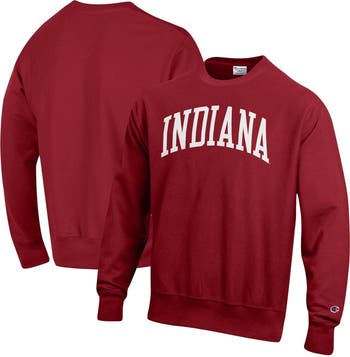 Champion Men's Champion Crimson Indiana Hoosiers Arch Reverse Weave ...