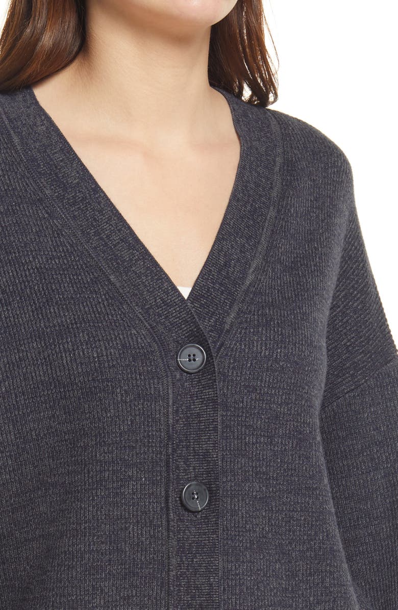 Treasure & Bond Cotton Blend Marled Cardigan | Nordstromrack