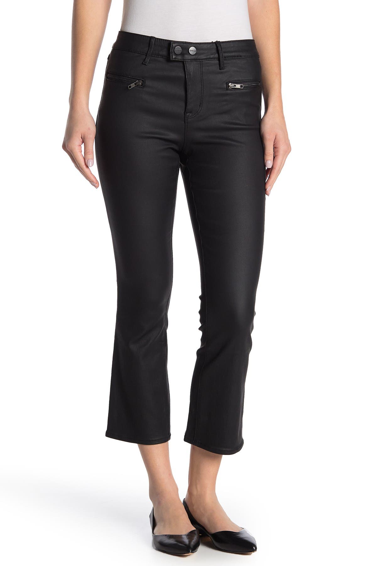 Sanctuary Zip Connector Kick Crop Pants | Nordstromrack