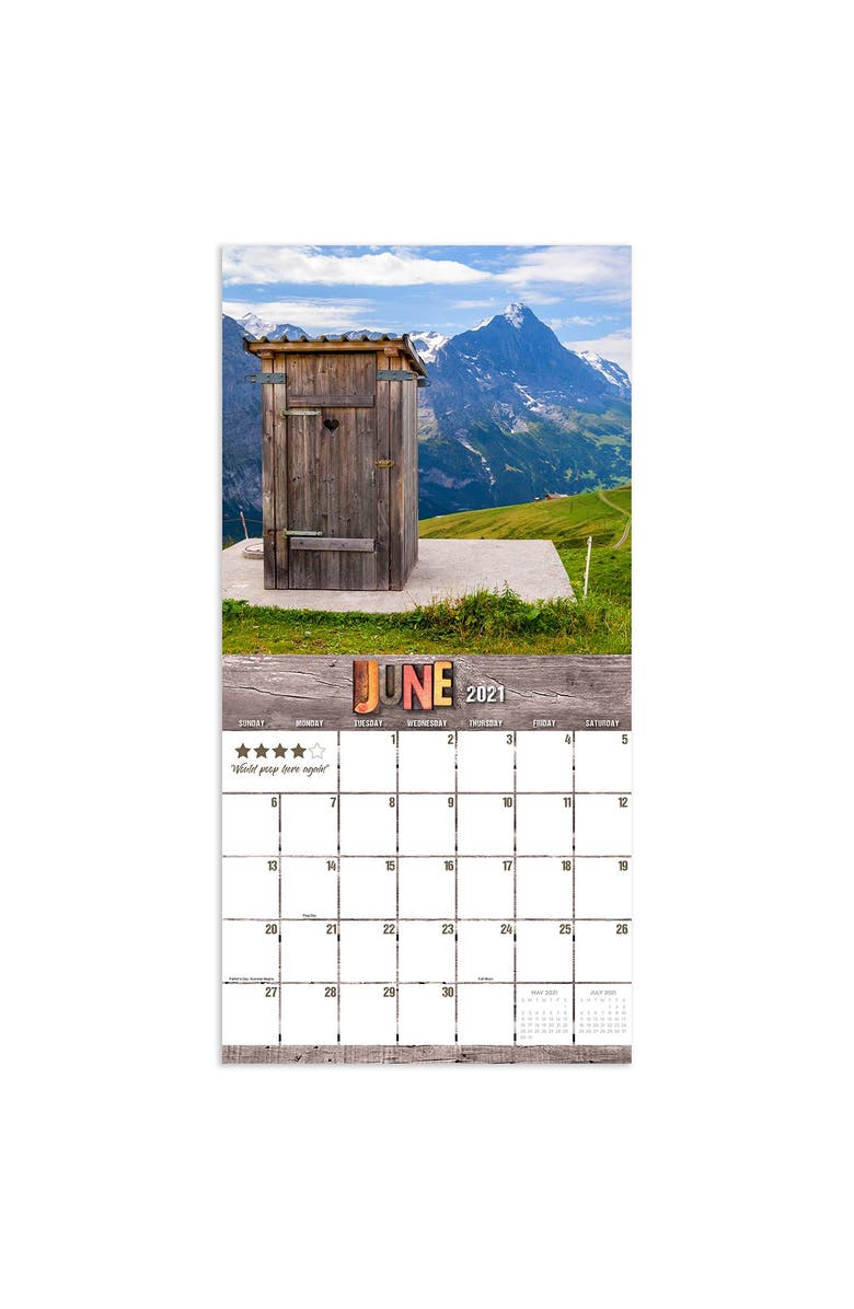 TF PUBLISHING 2021 Outhouses Wall Calendar | Nordstromrack