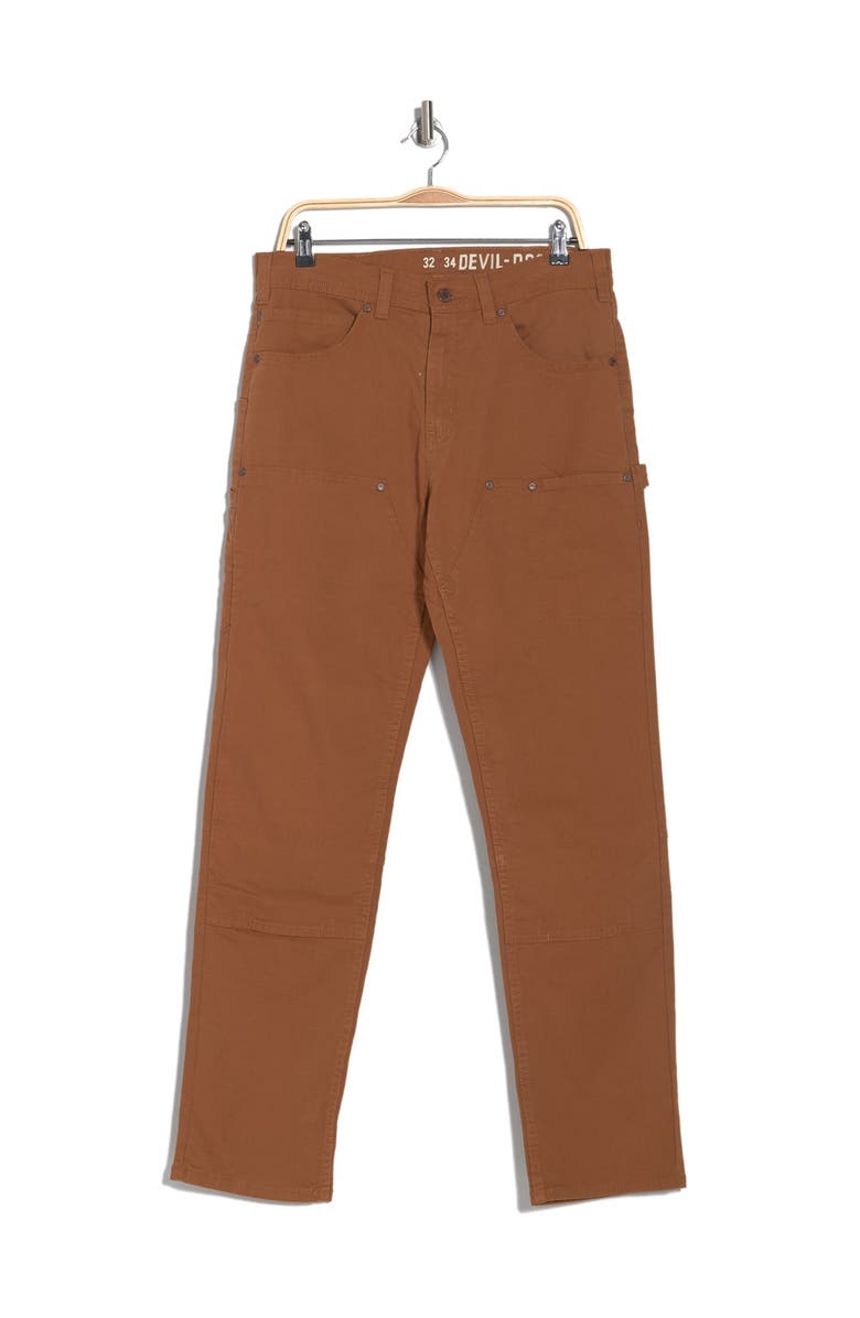 Devil-Dog Dungarees Stretch Canvas Carpenter Pants - Inseam 30"-34 ...