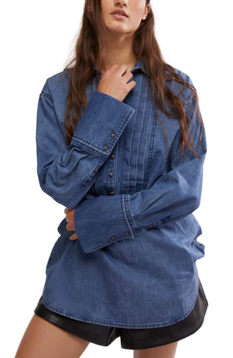 Women's Denim Tops | Nordstrom