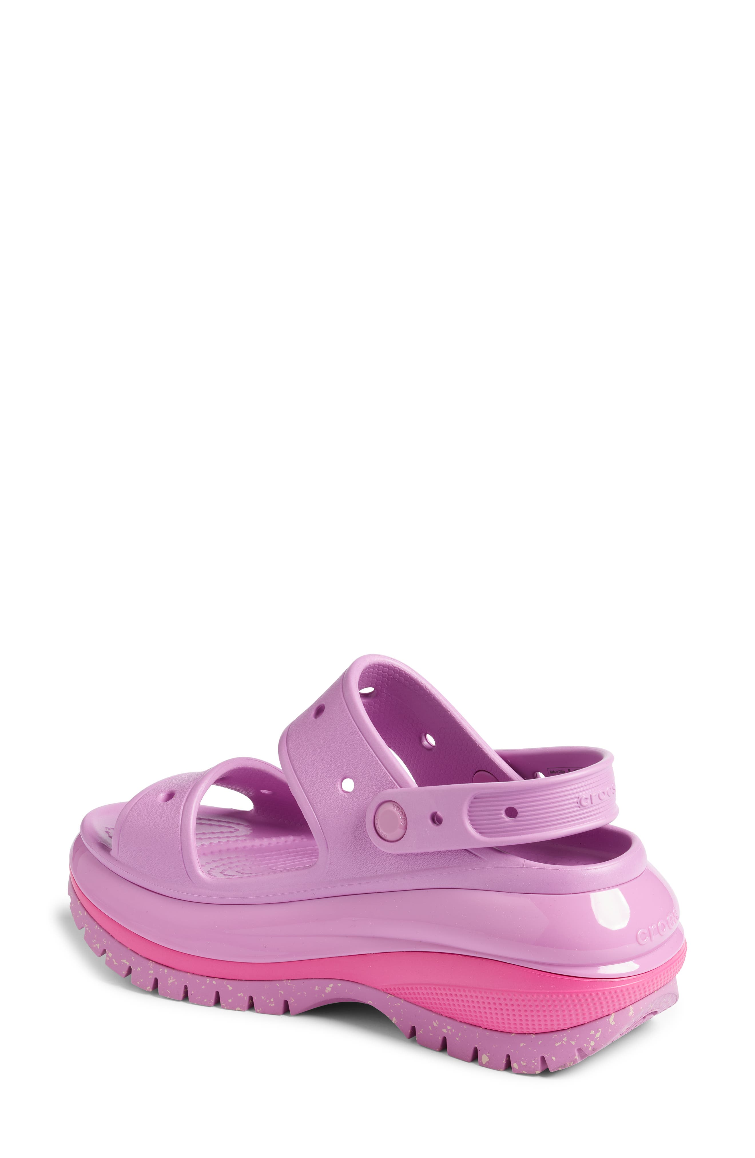 CROCS Classic Mega Crush Water Resistant Platform Sandal (Women ...