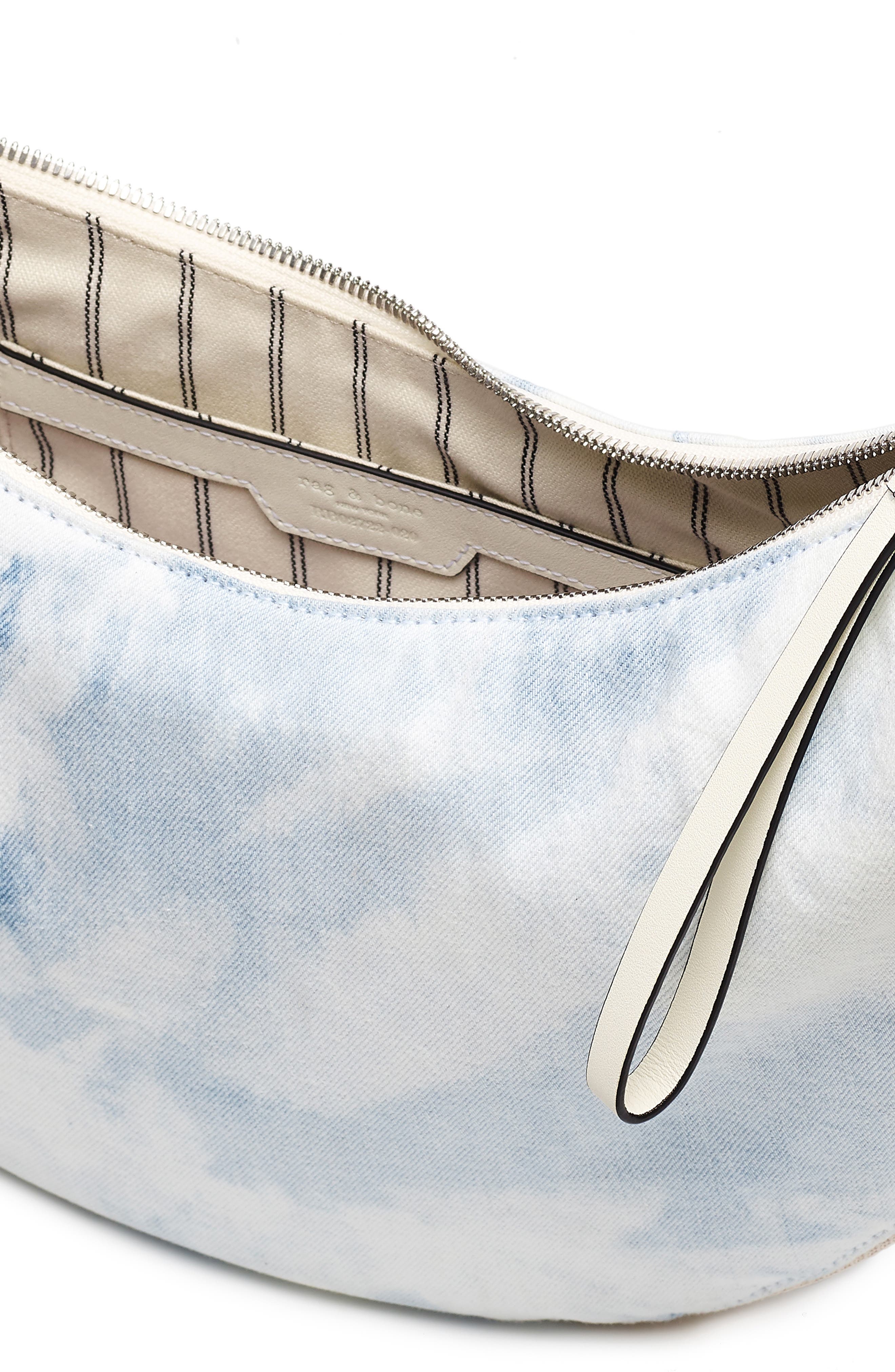 rag & bone Riser Acid Wash Denim Hobo | Nordstromrack