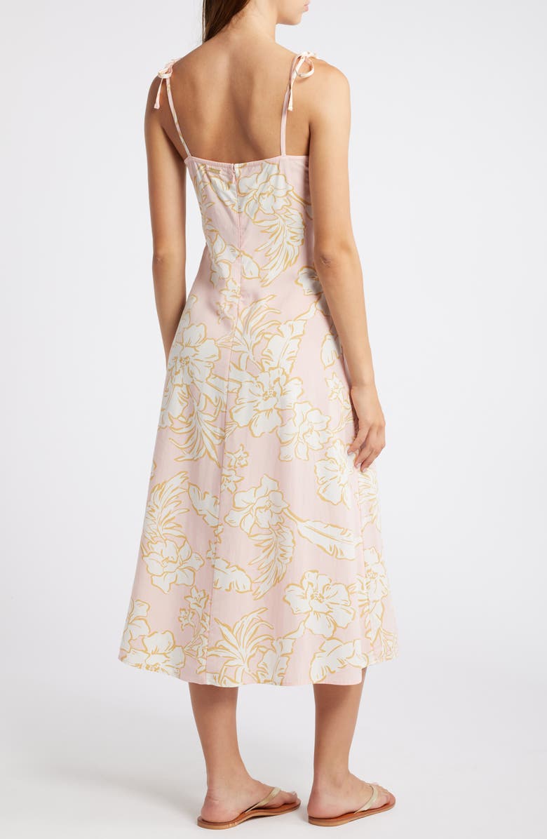 Billabong Sweet Sunshine Tie Strap Midi Sundress | Nordstromrack