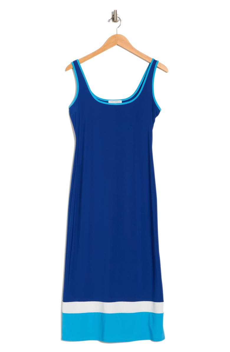 TASH AND SOPHIE Sleeveless Colorblock Dress | Nordstromrack
