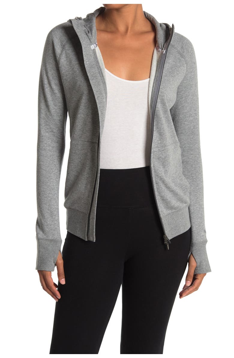 PUMA Brisk Thumbhole Cuff Zip Hoodie | Nordstromrack