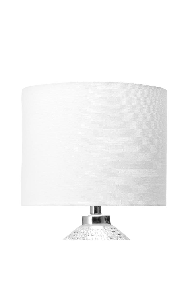 NULOOM Silver Iron Gena 23" Cotton Shade Table Lamp | Nordstromrack