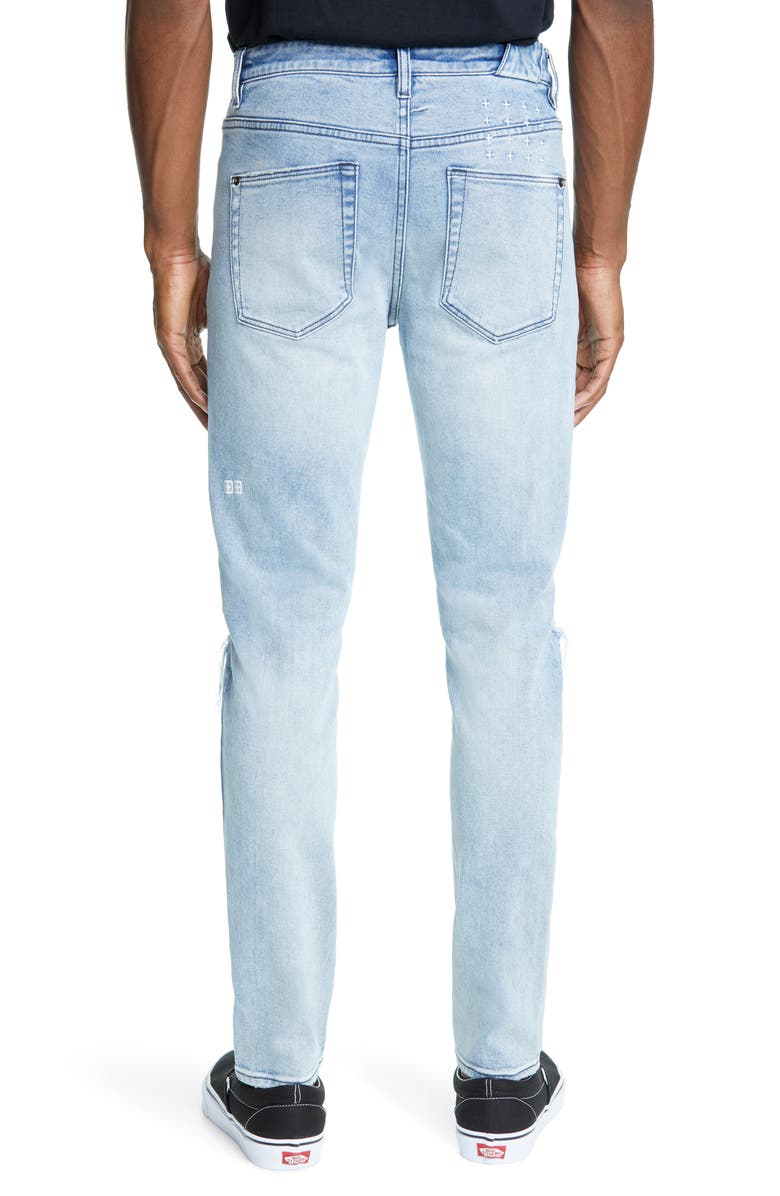 Ksubi Chitch Linx Trashed Ripped Skinny Fit Jeans | Nordstrom