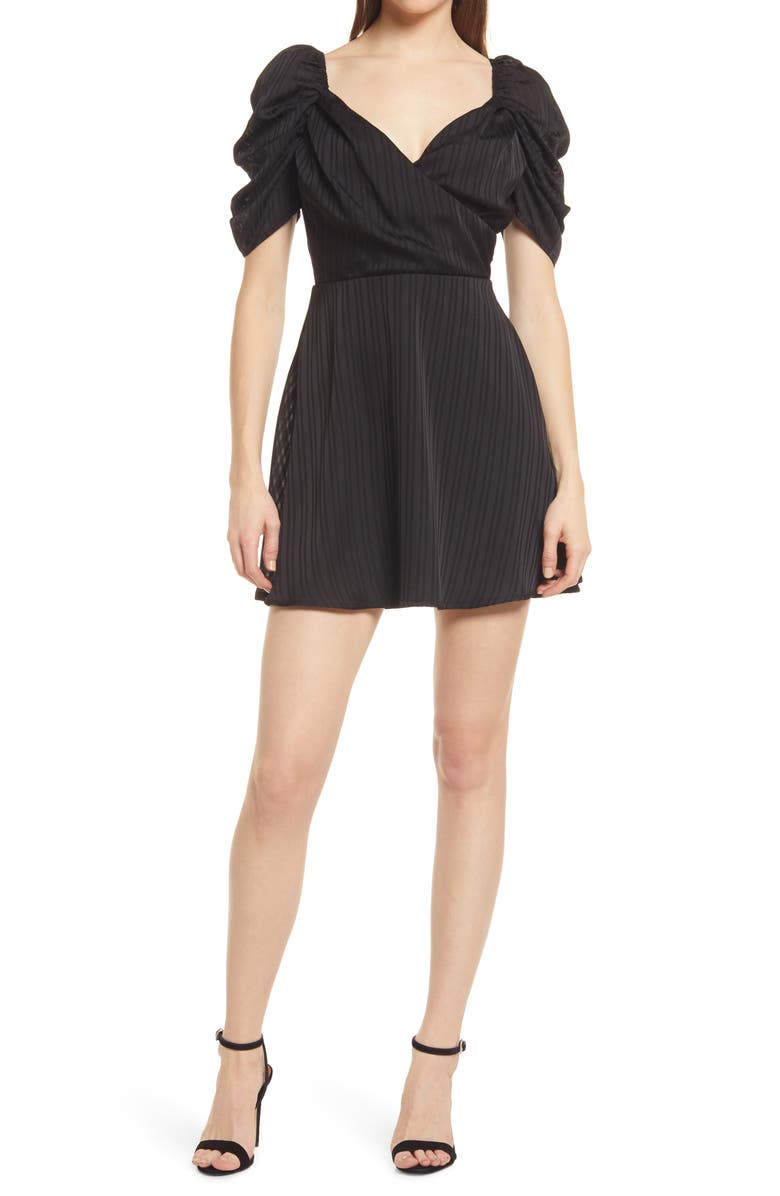 Lulus Dance After Dark Skater Dress | Nordstrom