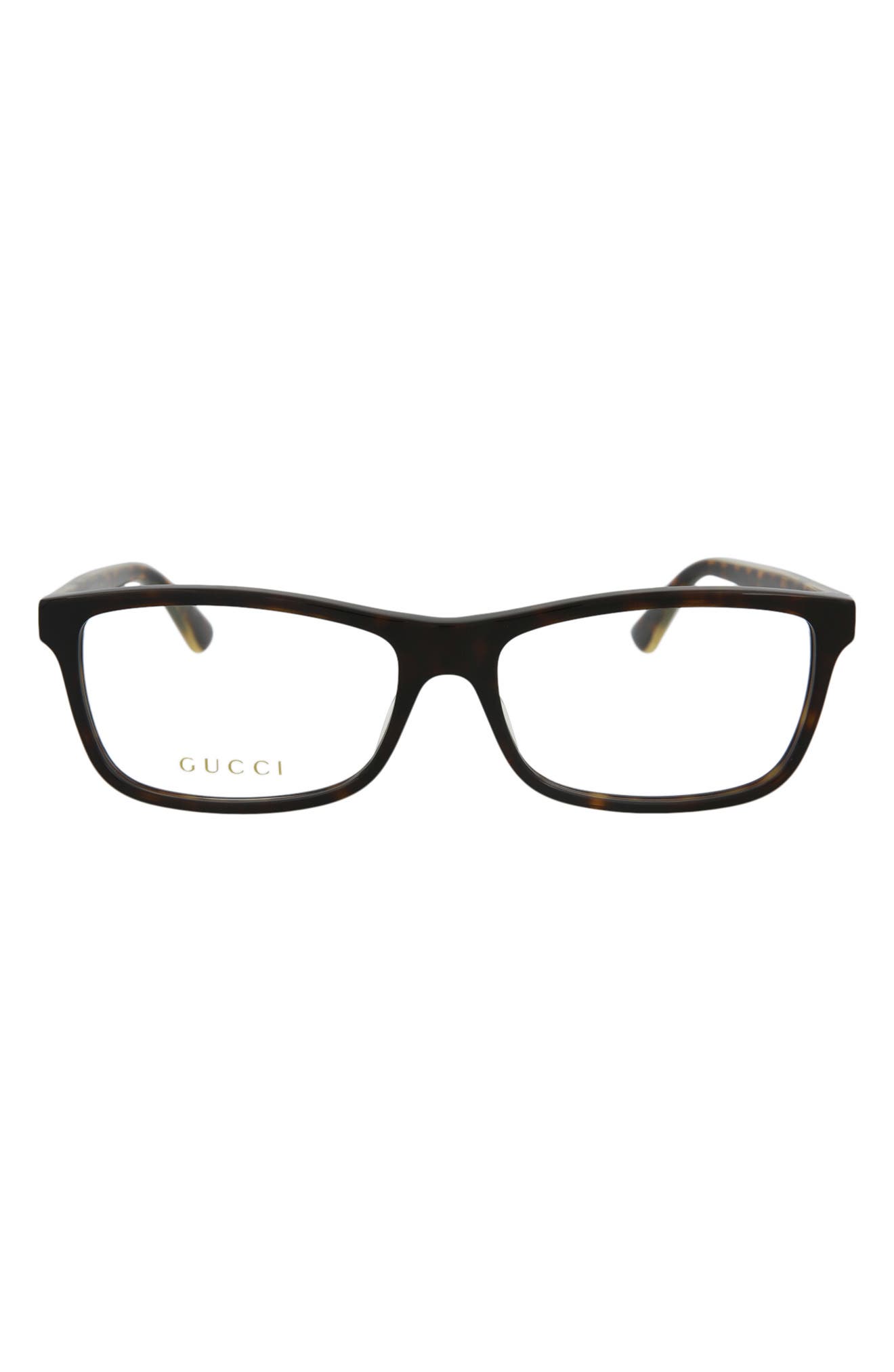 Gucci 57mm Rectangle Core Optical Frames | Nordstromrack