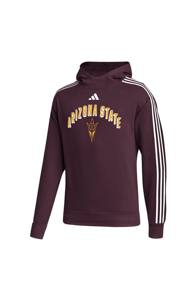 adidas Men's adidas Maroon Arizona State Sun Devils Step Up Pullover ...