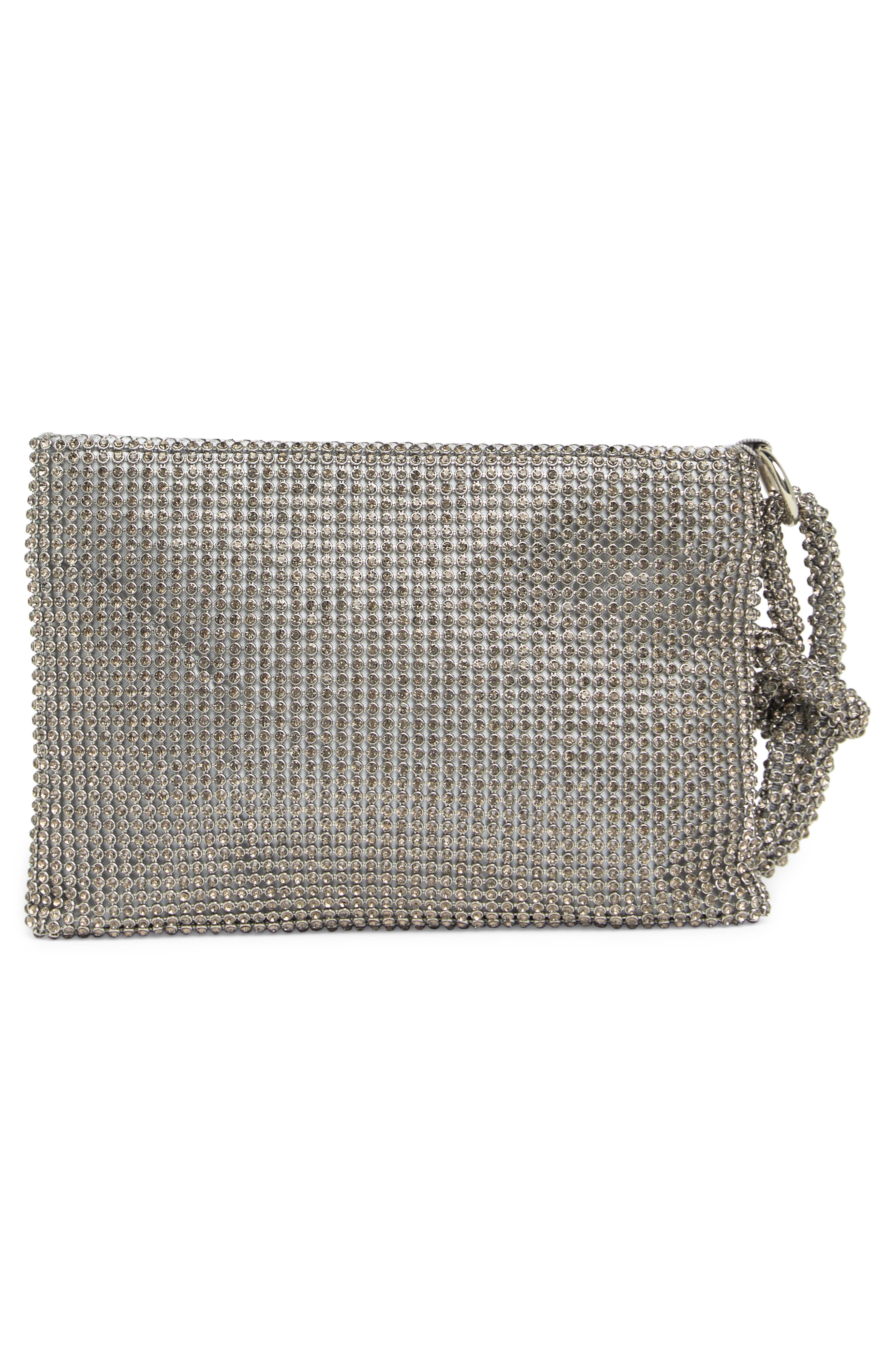 Whiting & Davis Poppy Knotted Rhinestone Wristlet | Nordstromrack