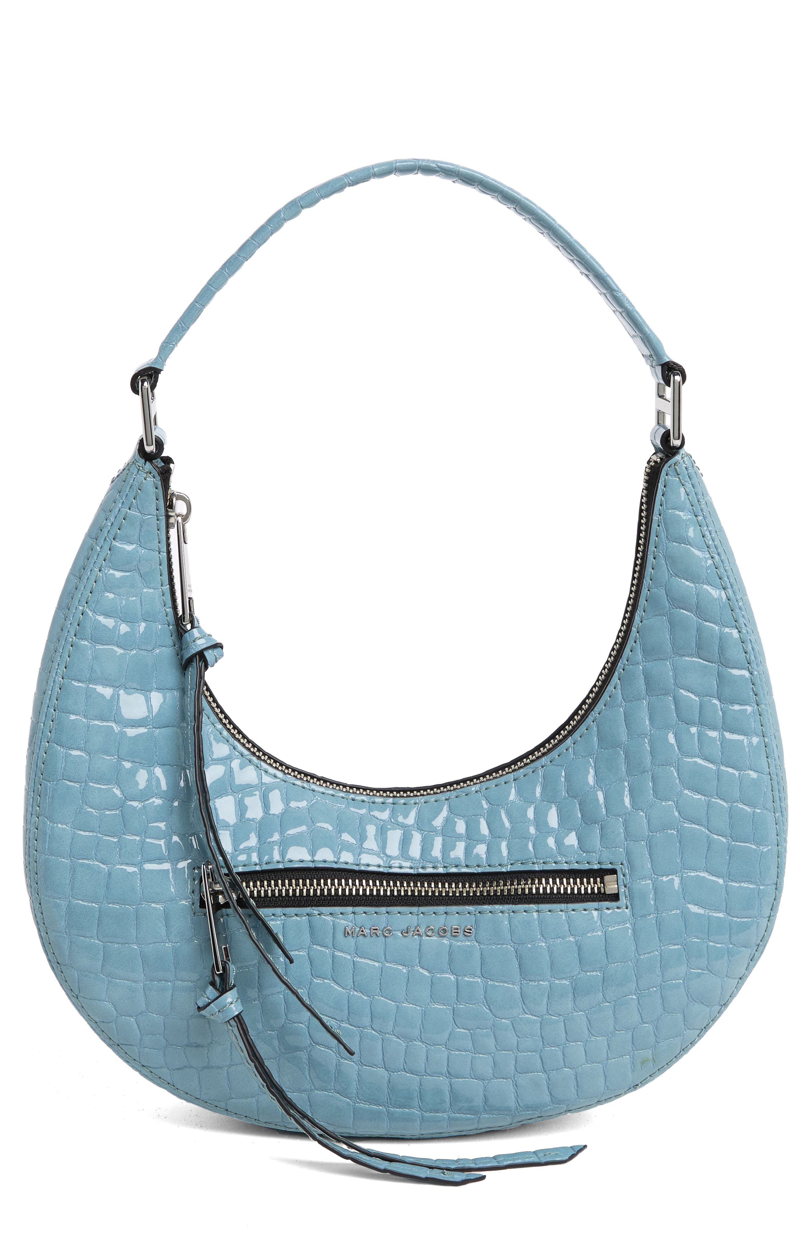 Marc Jacobs Small Croc Embossed Crescent Bag | Nordstromrack