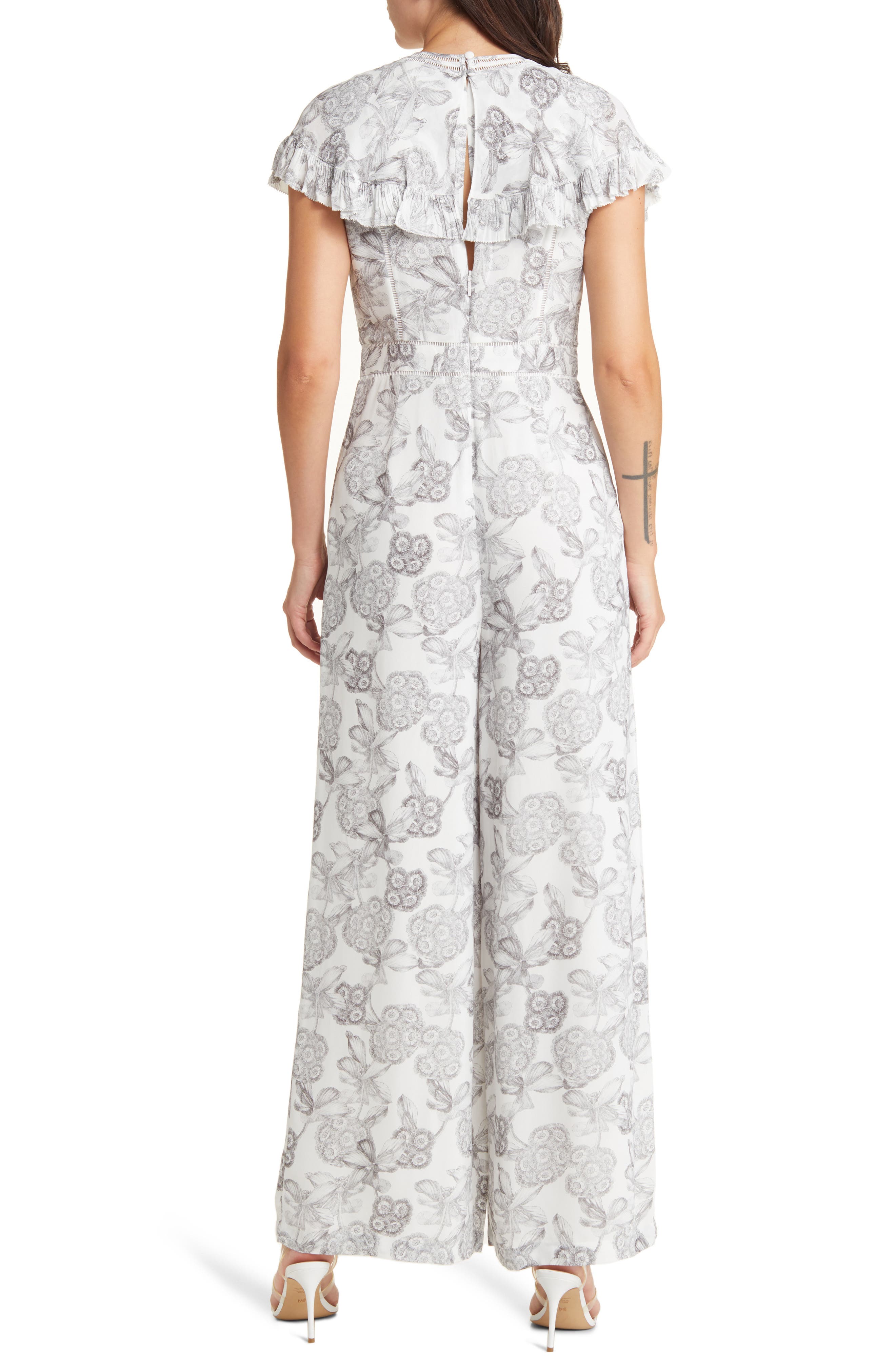 Marlih Floral Wide Leg Jumpsuit (Women) | Nordstromrack