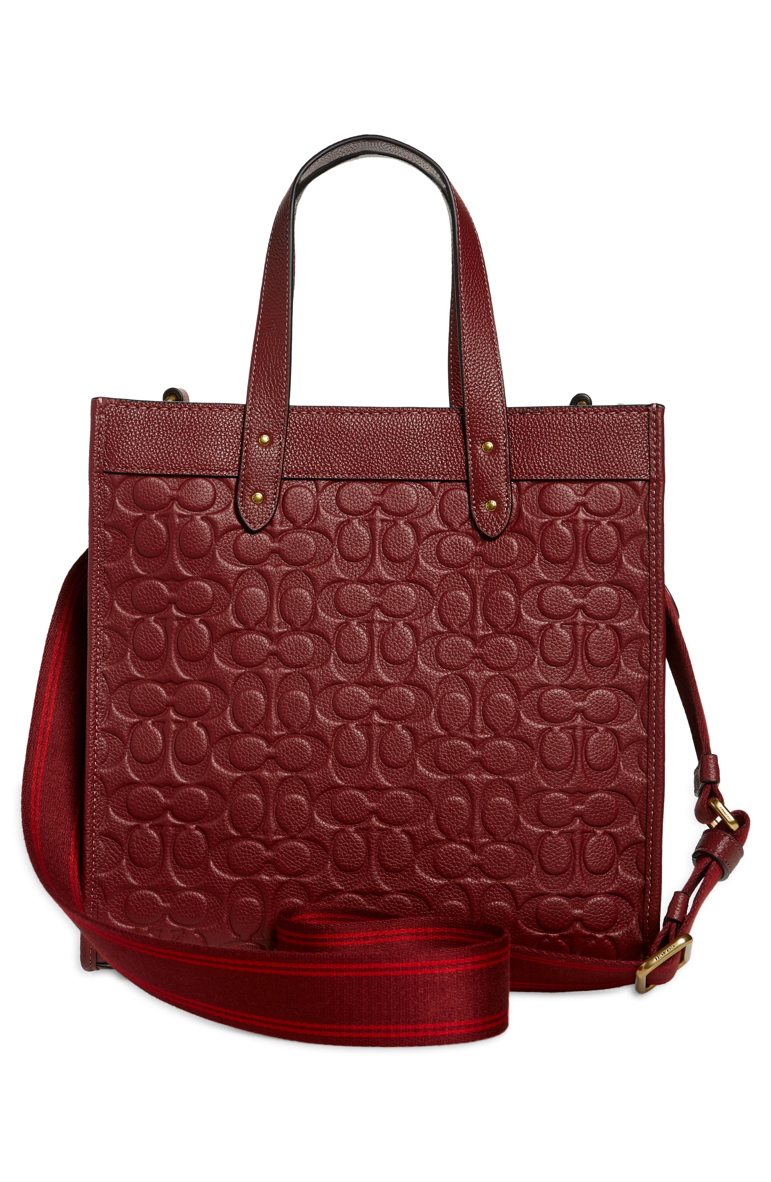 COACH Signature Leather Field Tote | Nordstromrack